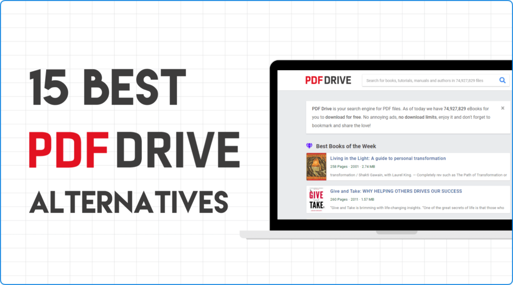 15 Best PDF Drive Alternatives for FREE PDF Files (2024)
